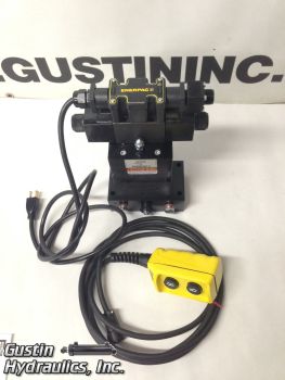 Enerpac VE43-115 4-way electric valve with pendant | Gustin Hydraulics