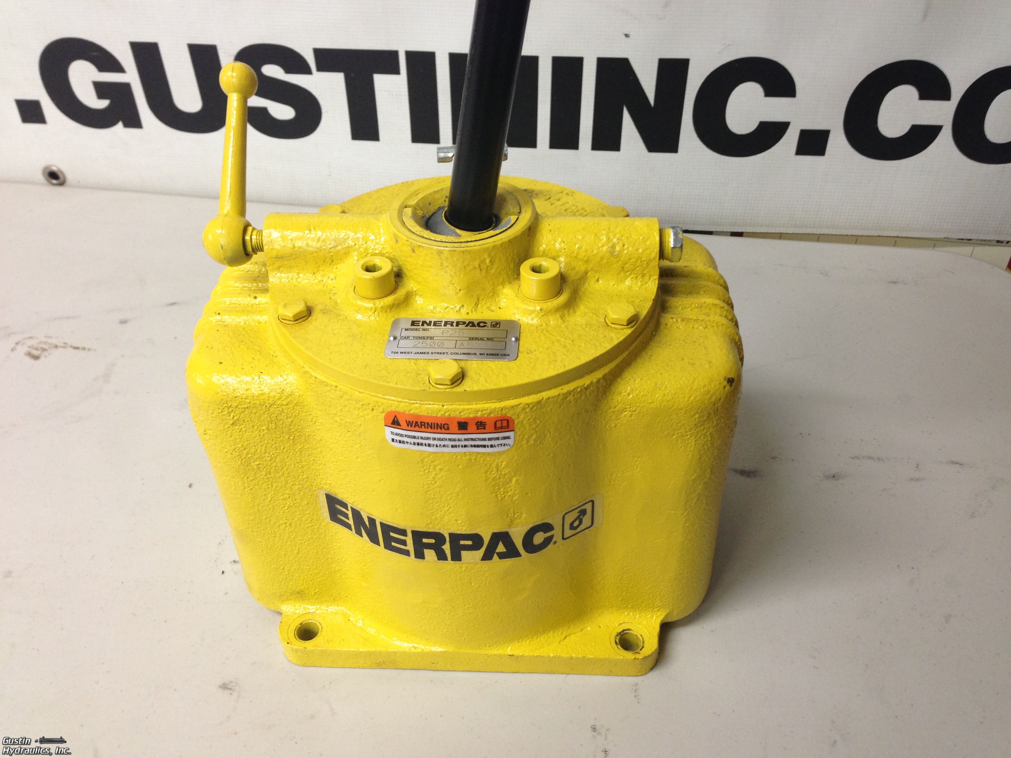 Enerpac P-50 Single-Speed Pump Hand 5000 PSI | Gustin Hydraulics