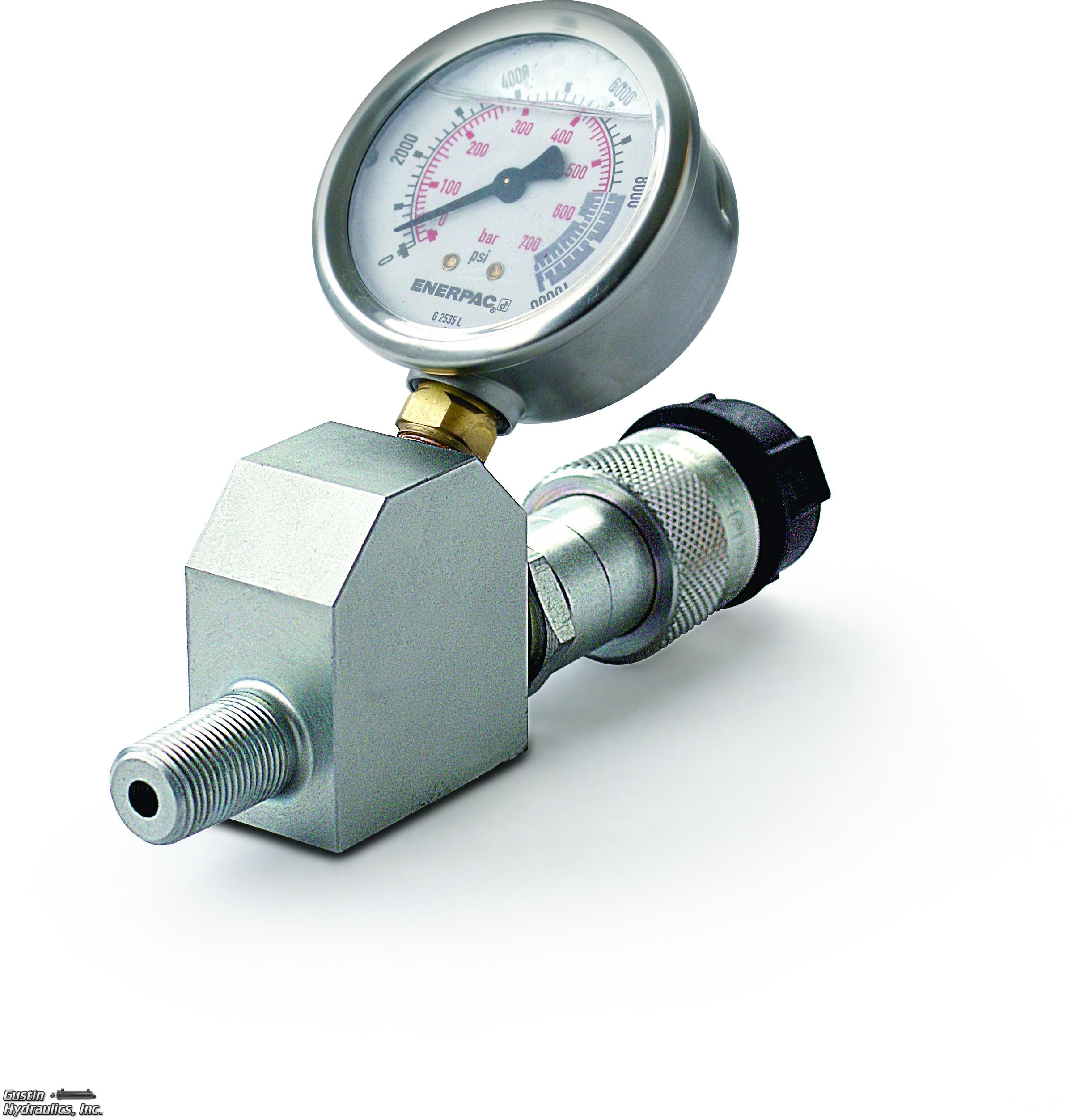 Enerpac GA-45GC Gauge, Adaptor, Coupler assembly | Gustin Hydraulics