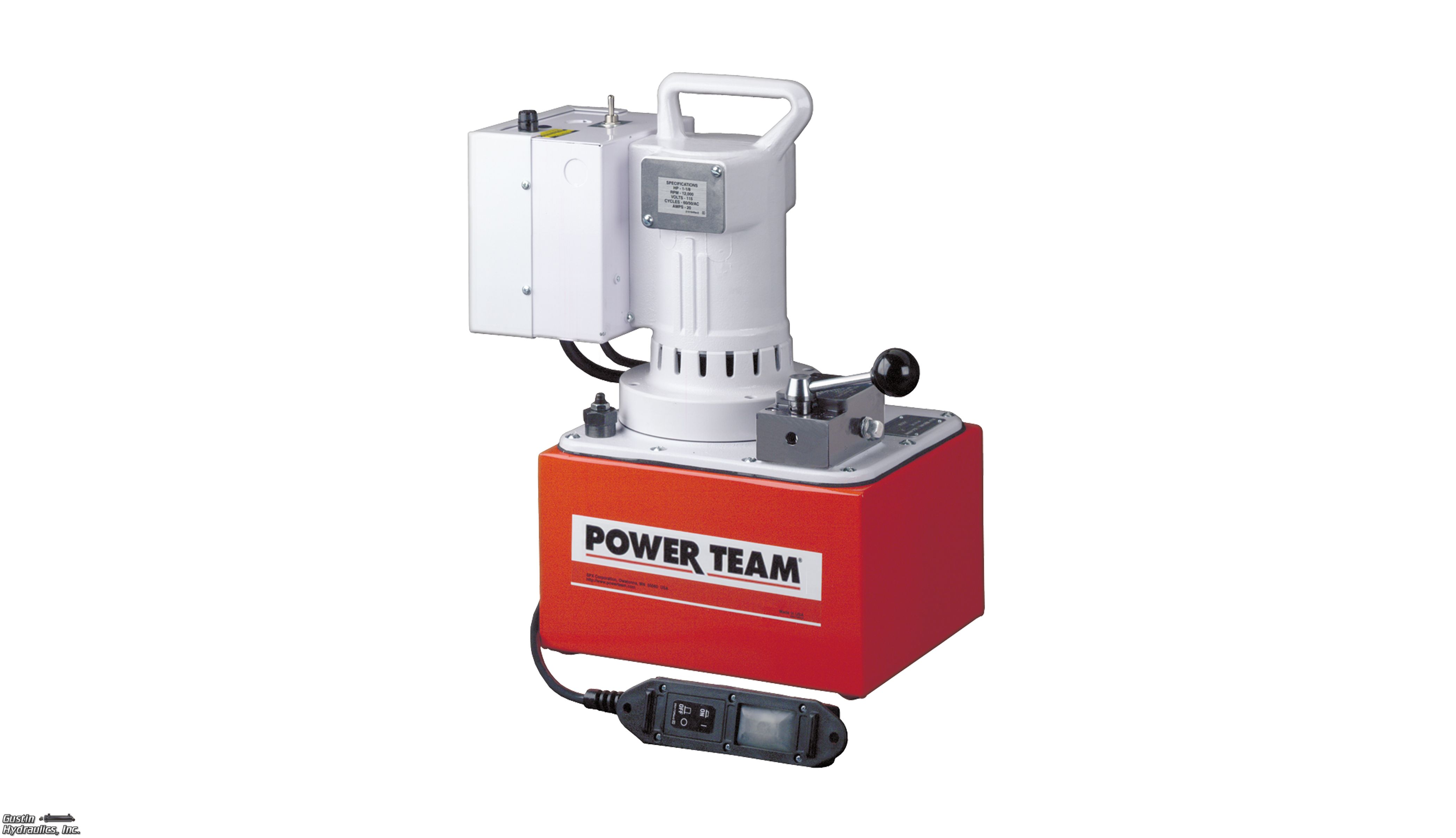 Power Team PE552S-50-220 PUMP,E, 3W, SLNOID, 220V 60/50HZ |Gustin ...